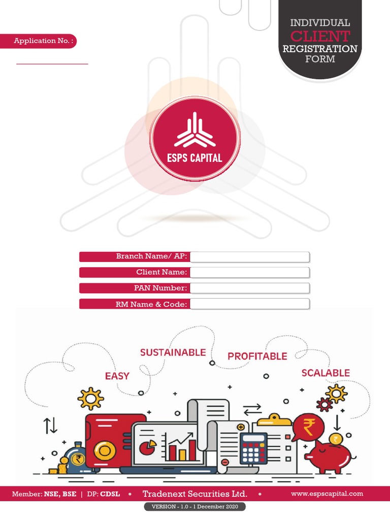 Individual Client Registration Form | PDF | Investing | Financial Markets