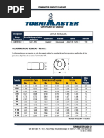 Ficha Técnica Tuerca 2h | PDF