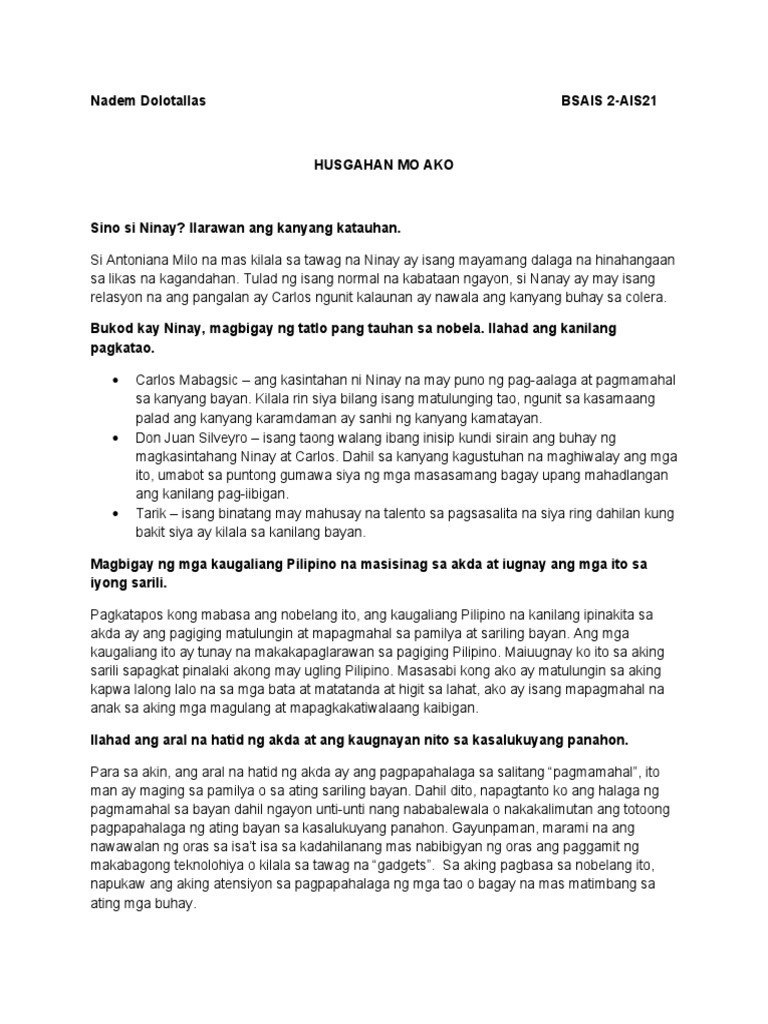 Husgahan Mo | PDF