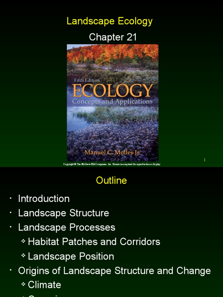 Landscape Ecology - Molles | PDF | Ecology | Biogeochemistry