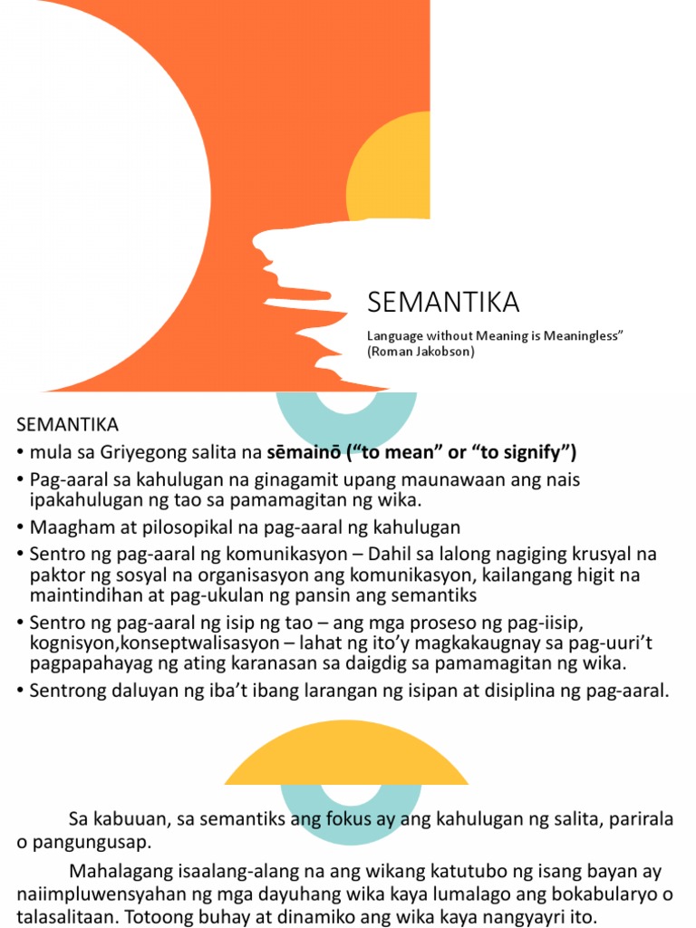 Semantika Last Topic | PDF