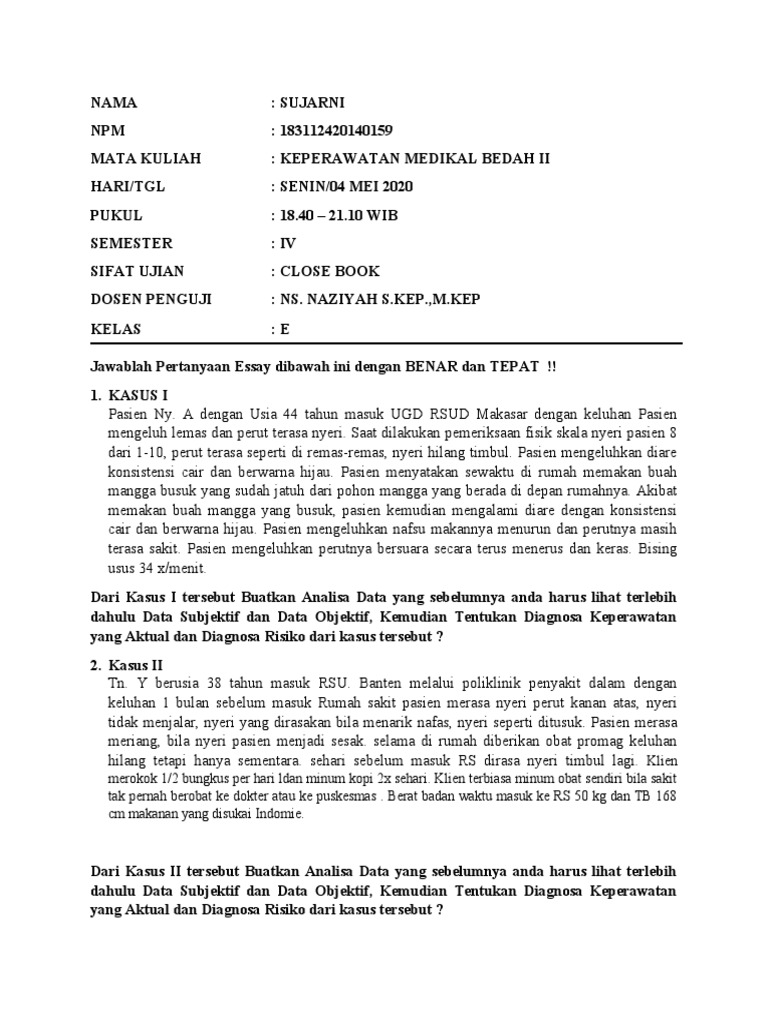 UTS KMB 2 (Sujarni) | PDF