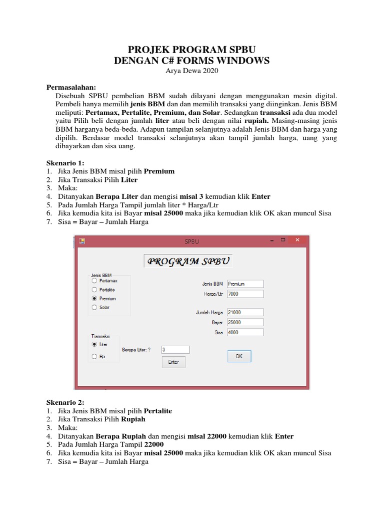 SPBU | PDF | Pengelolaan Keuangan & Uang