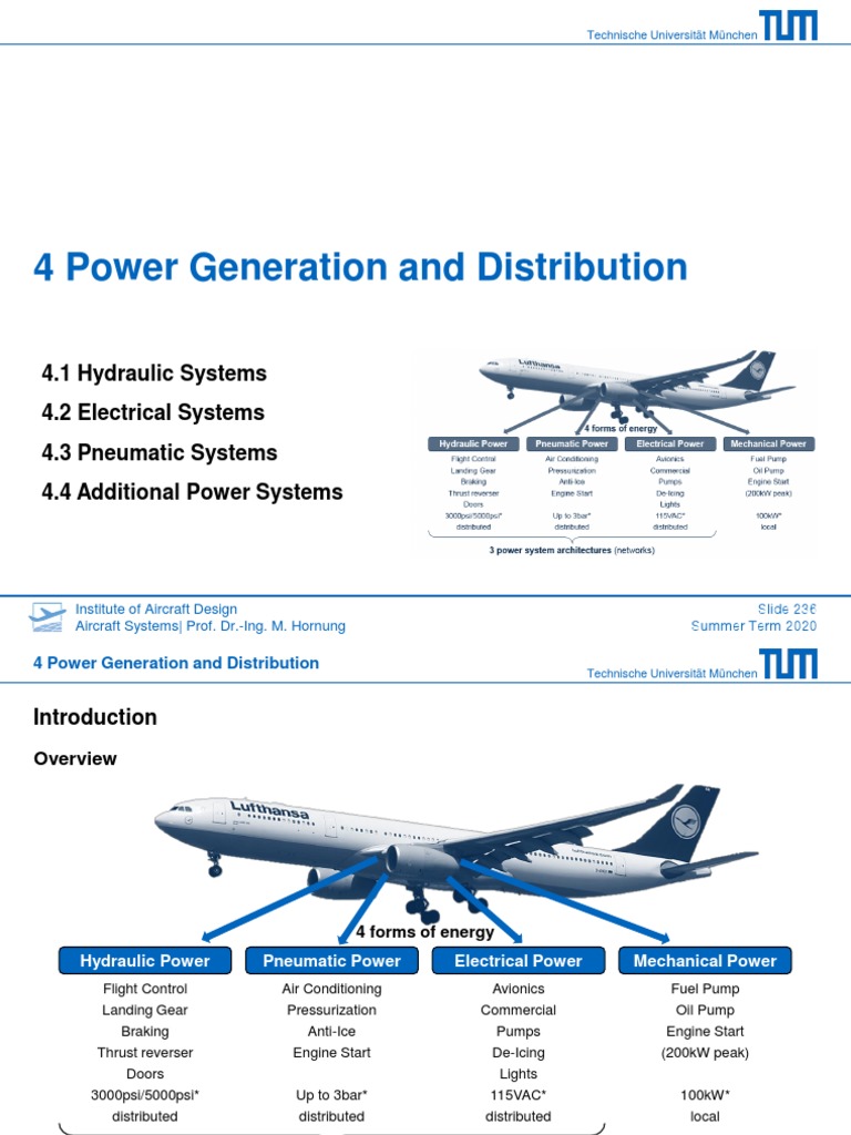 4 Power Generation and Distribution | PDF | Flight Control Surfaces ...