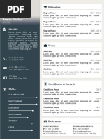 Glints CV Template | PDF