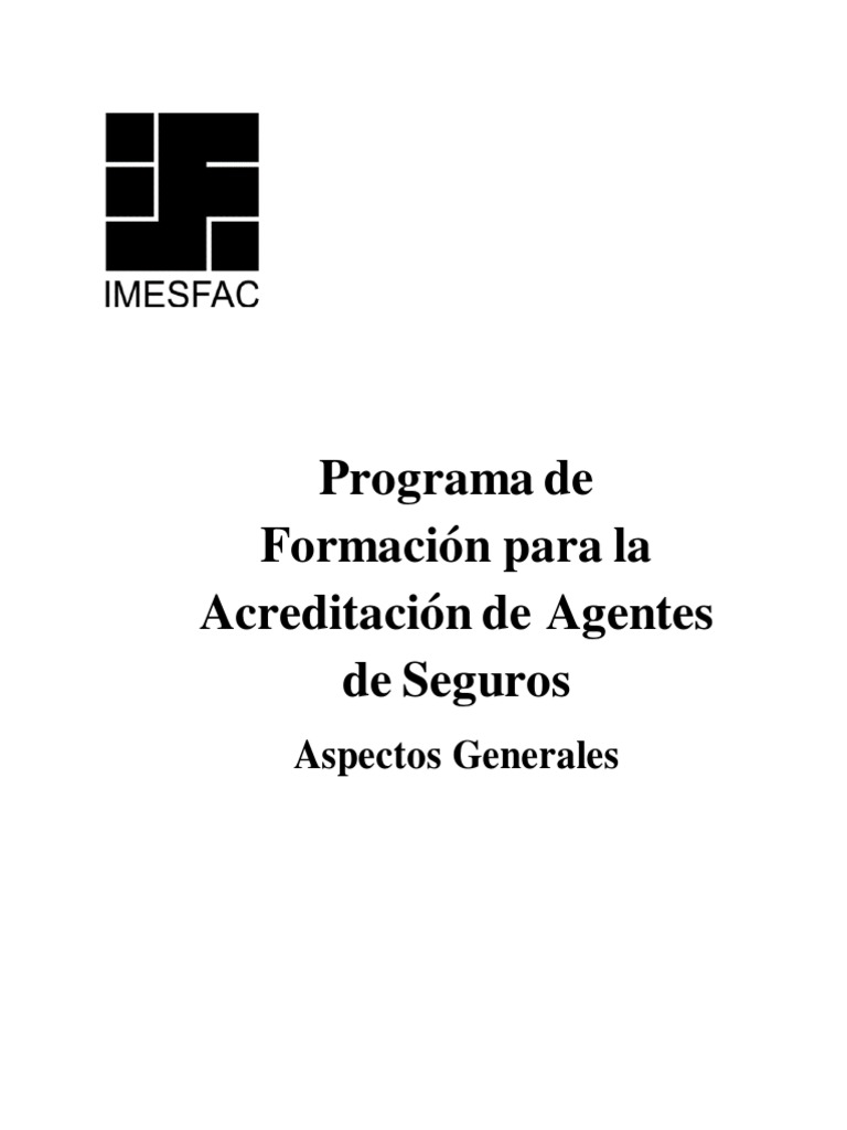 PCA-PI210101 Aspectos Generales | PDF | Póliza de seguros | Reaseguro
