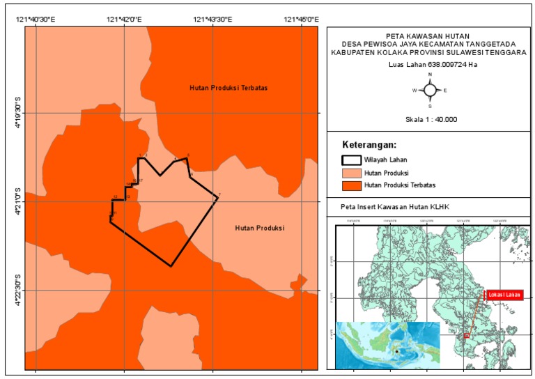 Peta Kawasan Hutan | PDF