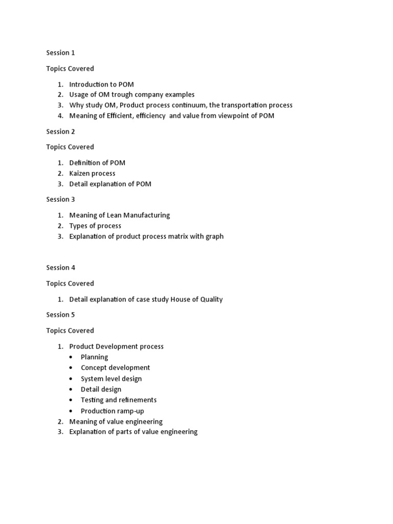 Pom Content Form | PDF