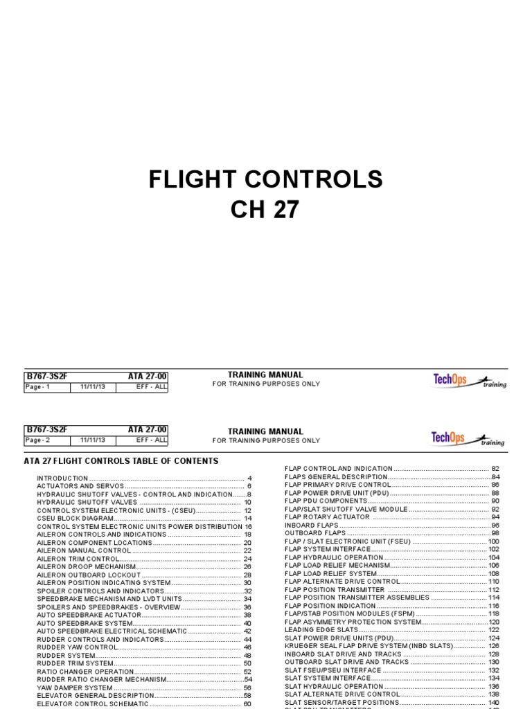 b767 Ata 27 Student Book | PDF