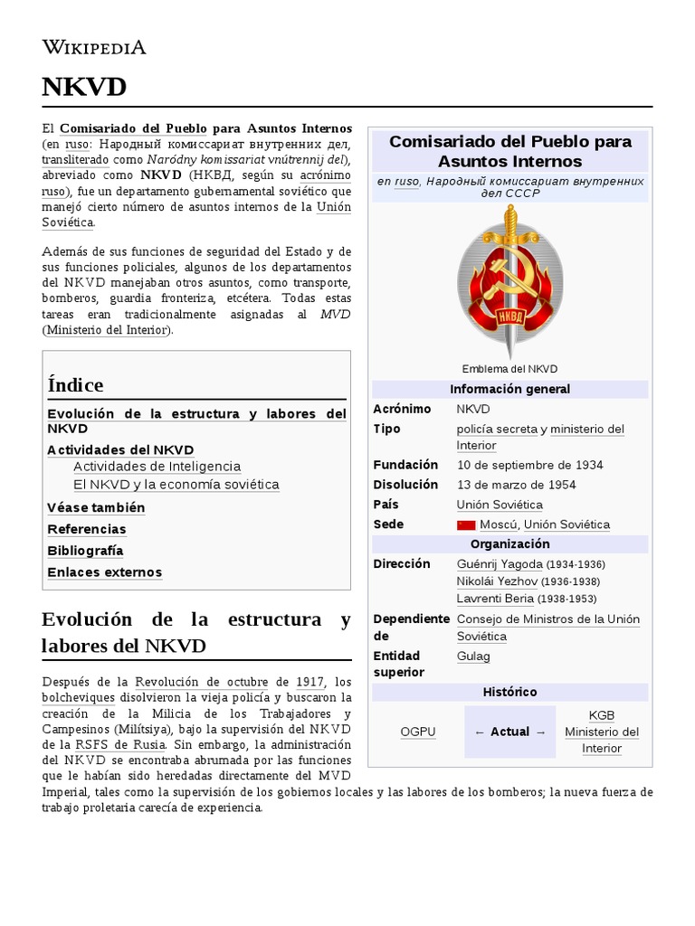 NKVD | PDF