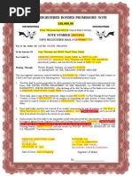 BOE Bonded Template | PDF | Negotiable Instrument | Cheque