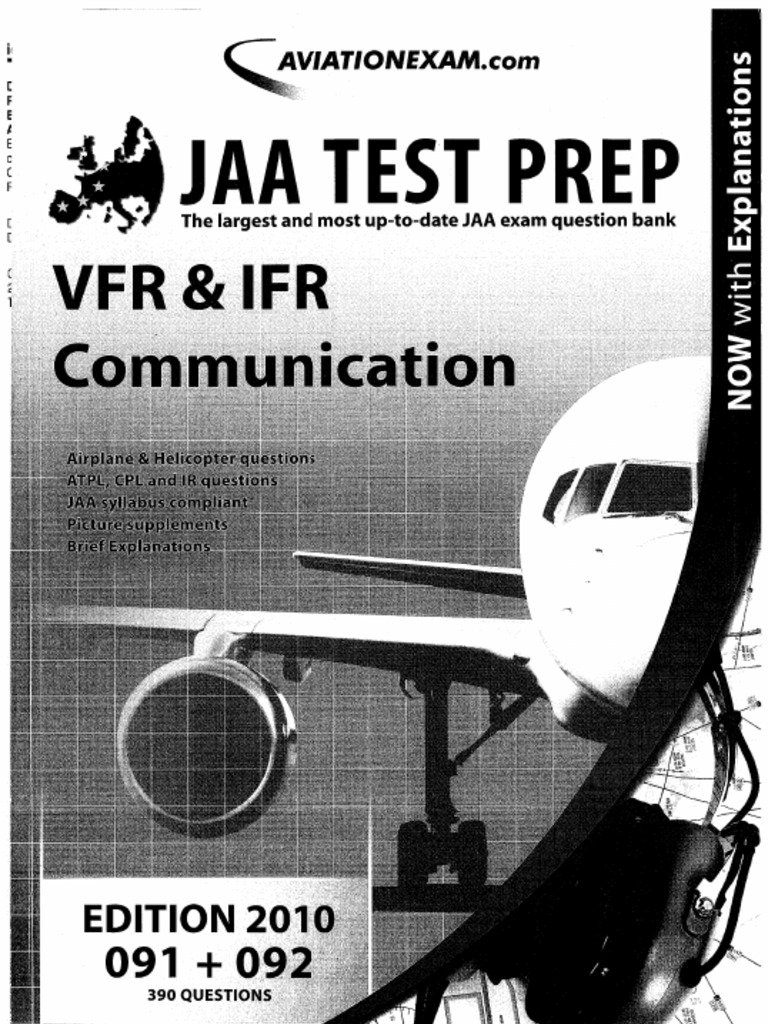 Aviation Exam - VFR & IFR COMUNICATION | PDF