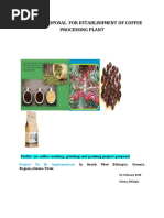 Project Proposal For Establishment of Coffee Processing Plant | PDF