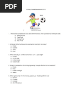 Flag Football Assessment | PDF | Sports & Recreation