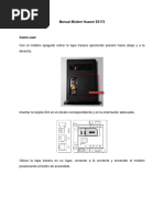 Infografia Kaon CG3000 | PDF | Wifi | Módem