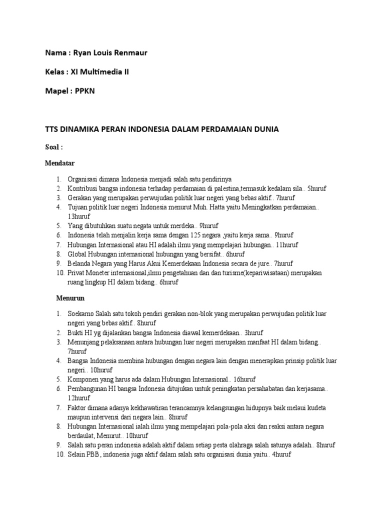 Remedial Tts Bab 4 PPKN | PDF