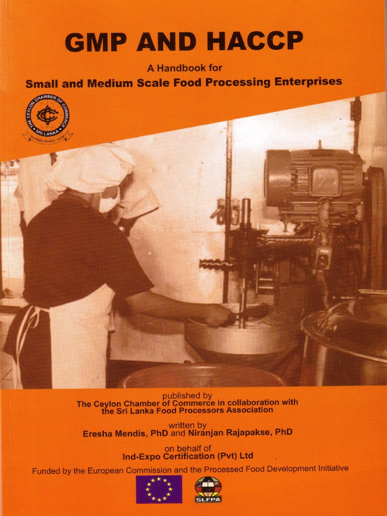 GMP and Haccp Handbook For Small and Medium Scale | PDF | Food Safety ...