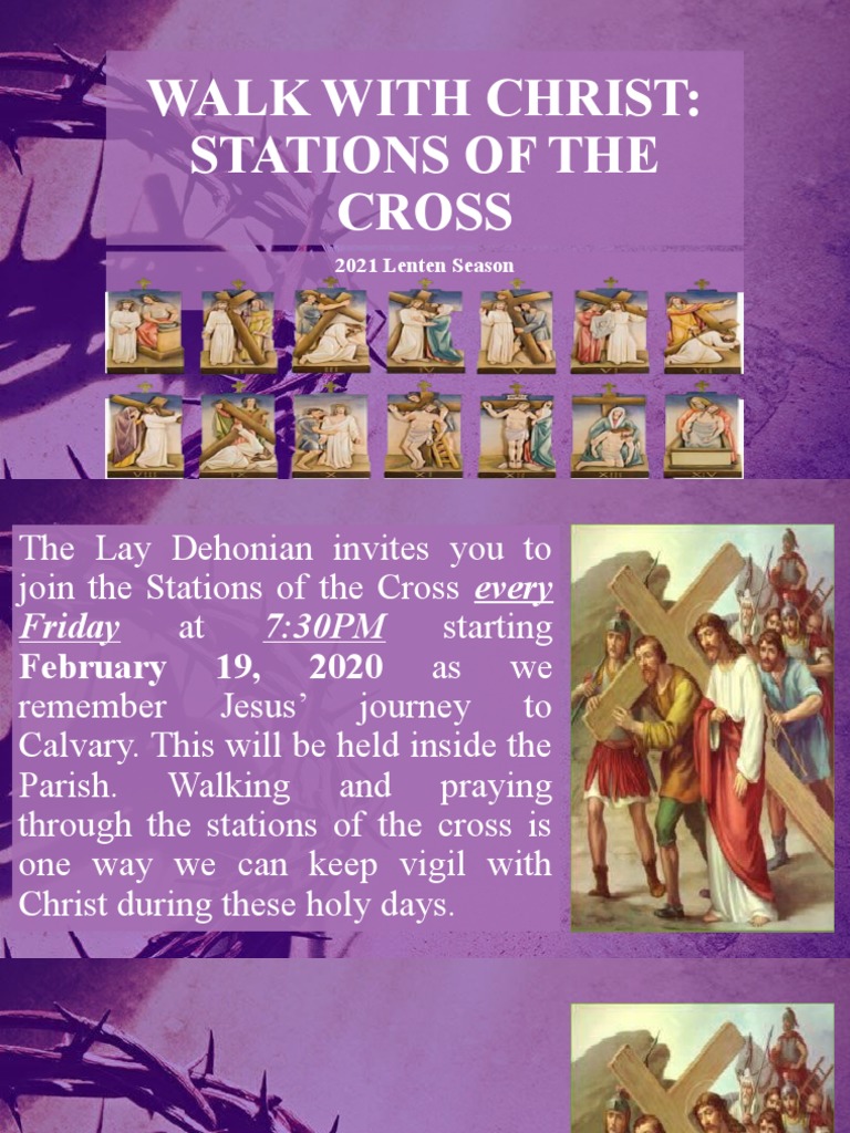 Stations of The Cross Invitation | PDF