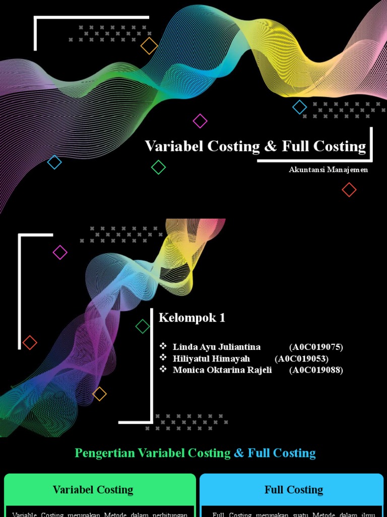 Kelompok 1 - Variabel Costing & Full Costing - PPT | PDF