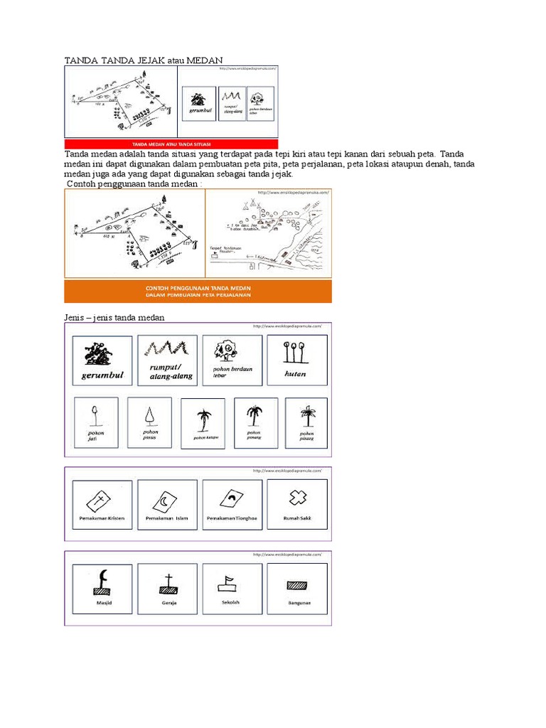 Tanda Tanda Jejak Atau Medan | PDF | Kajian Bahasa Asing