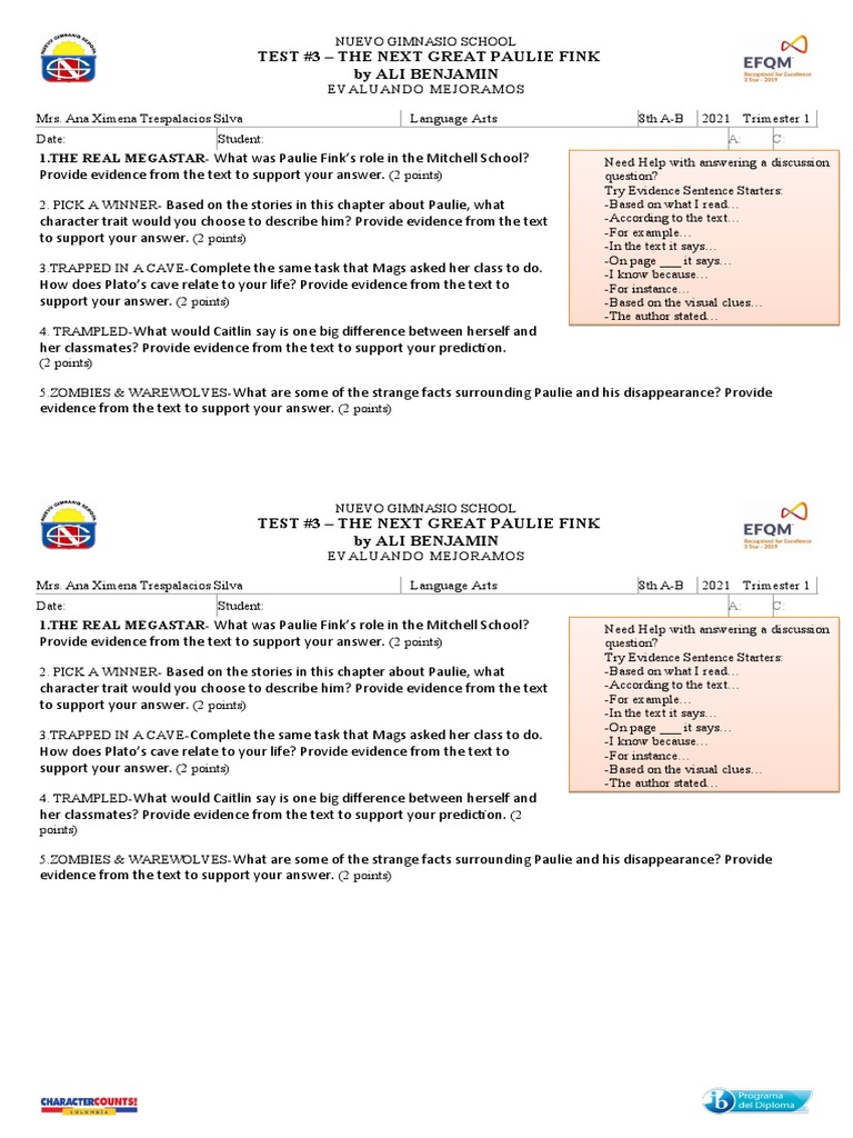 #3 The Next Great Paulie Fink | PDF