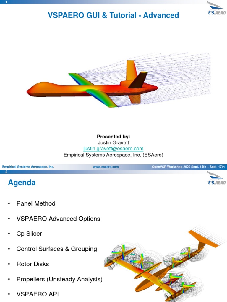 Vspaero Gui Tutorial - Advanced | PDF | Propeller | Turbine