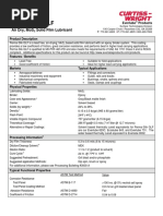 Everlube 620 TDS | PDF | Lubricant | Materials