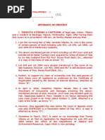 Affidavit of Recantation Format | PDF | Politics | Social Science