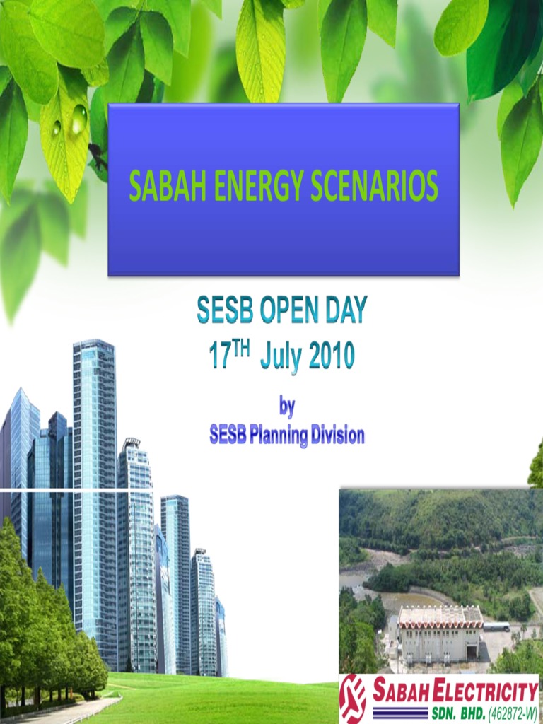 SESB PLANNING-Sabah Energy Scenarios | PDF | Wind Power | Electricity ...