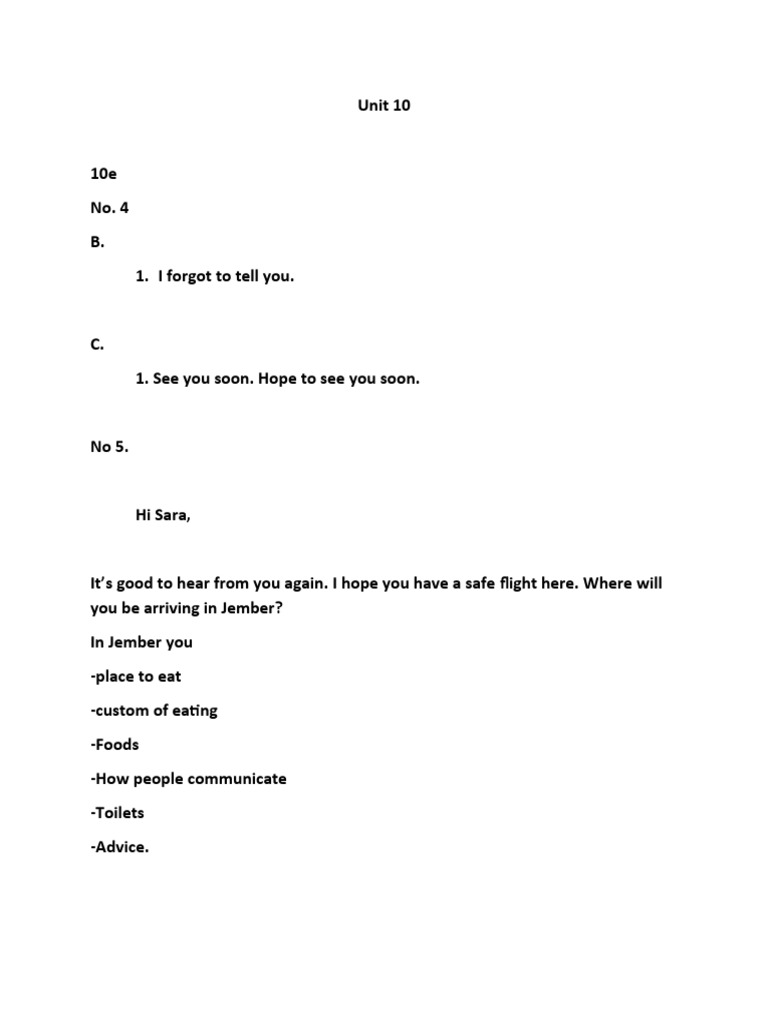 Unit 10 | PDF