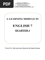 English Grade 7 Syllabus PDF | PDF | Noun | Learning