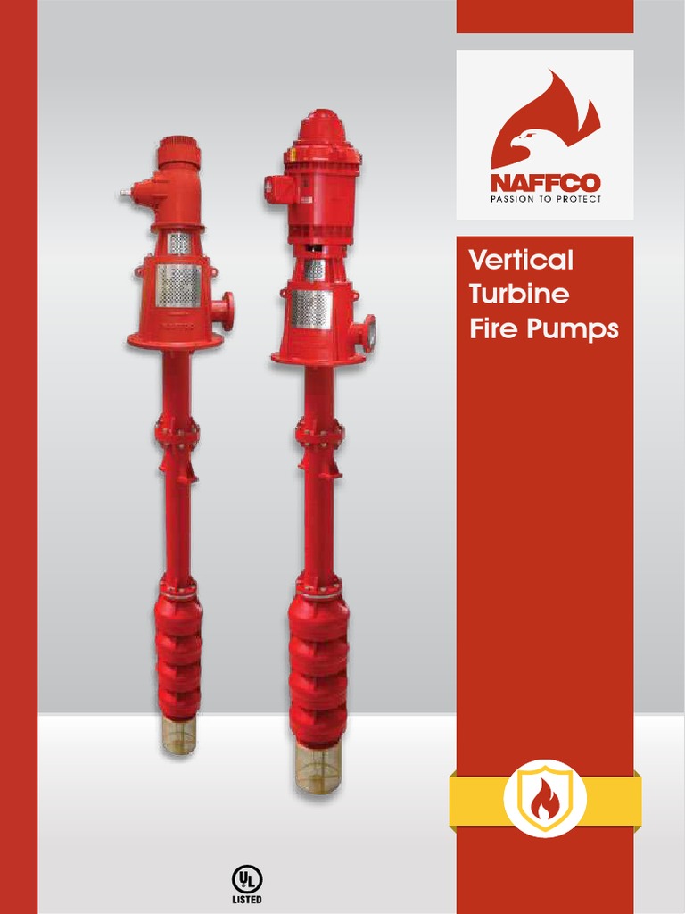 Naffco Vertical Turbine Fire Pumps | PDF