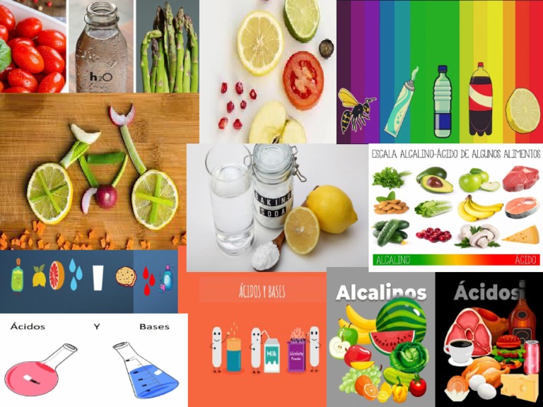 collage de elementos quimicos