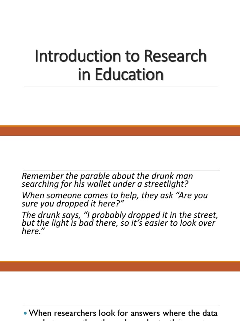 Introduction To Research in Education | PDF | Action Research ...