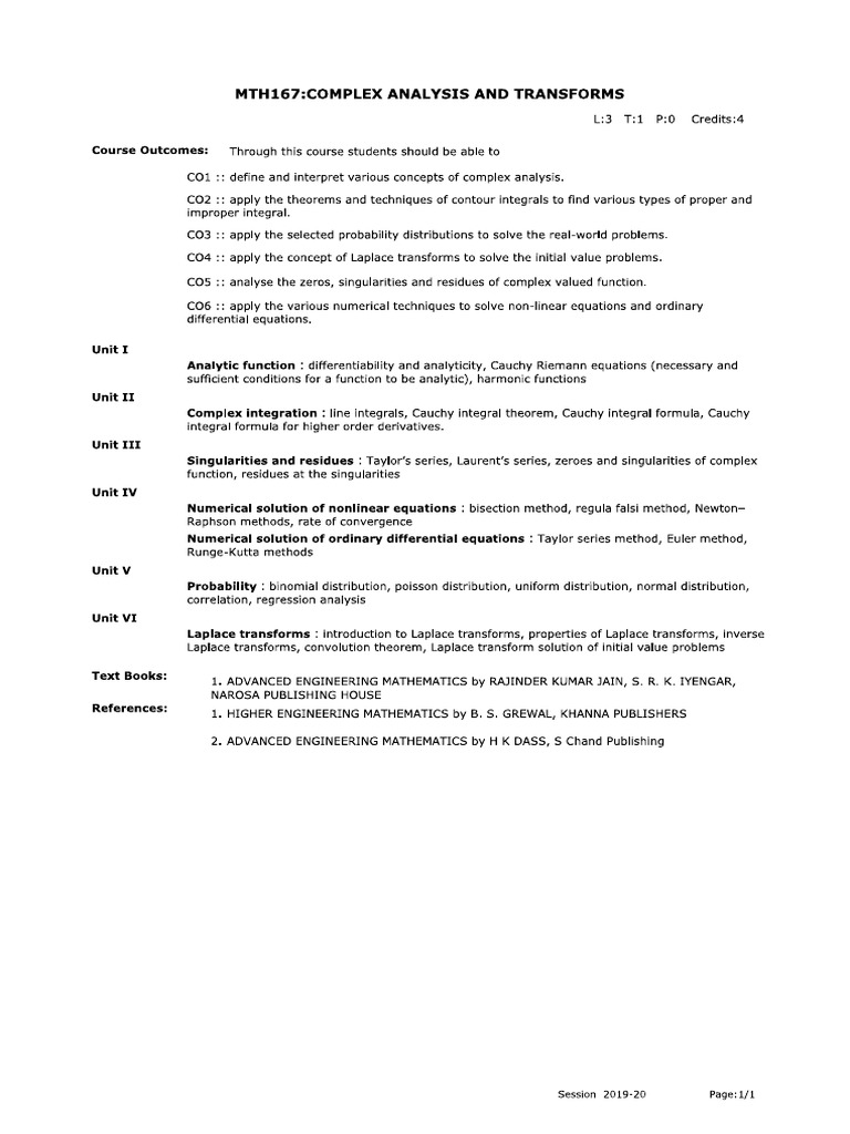 MTH167 | PDF