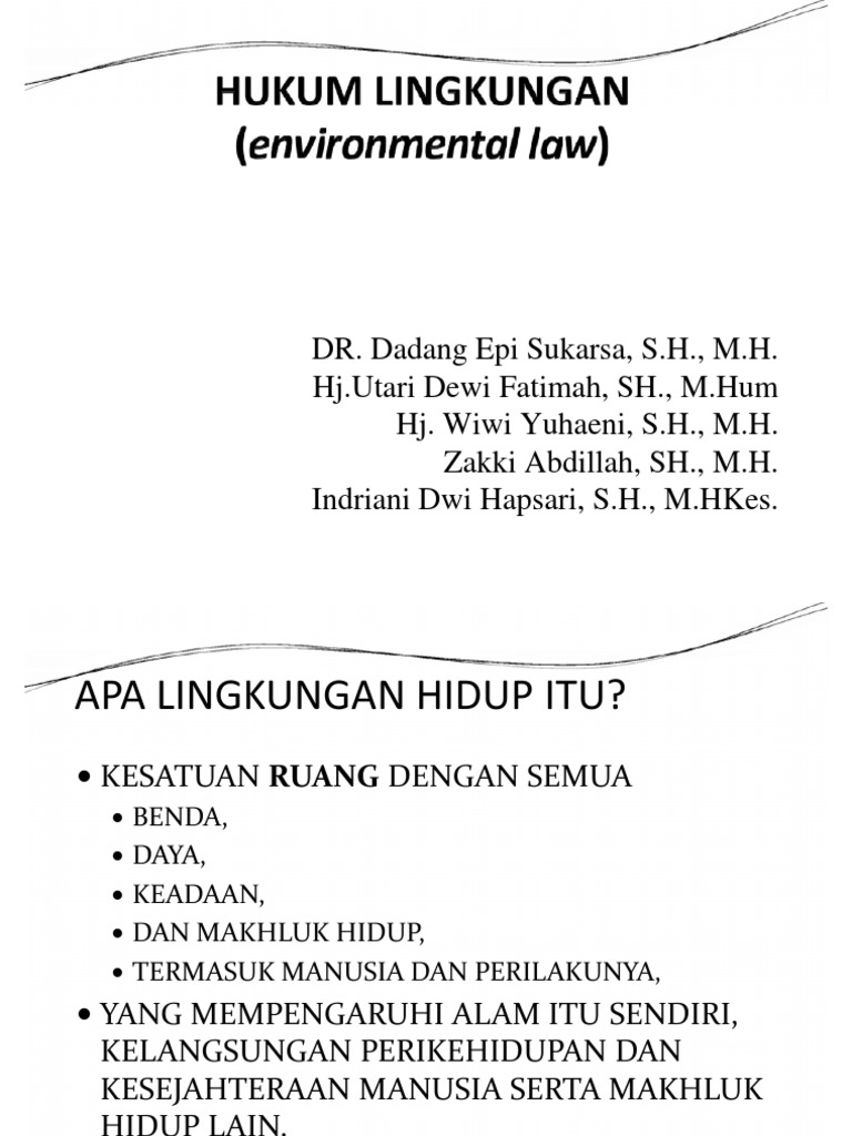 Pengertian Dasar LH | PDF