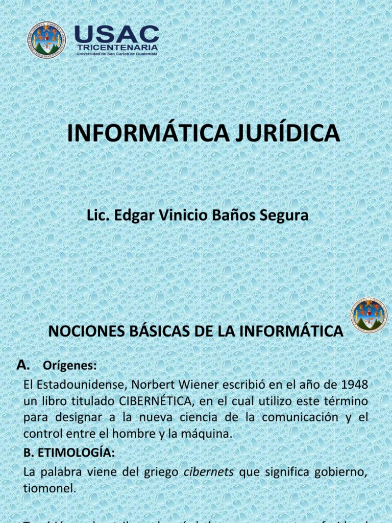 Nociones Basicas de La Informática | PDF | Cibernética | Circuito integrado