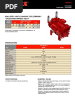 Clarke JU6H Specification Sheet | PDF | Horsepower | Engines