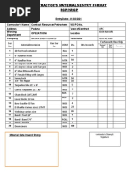 Gate Pass Template | PDF