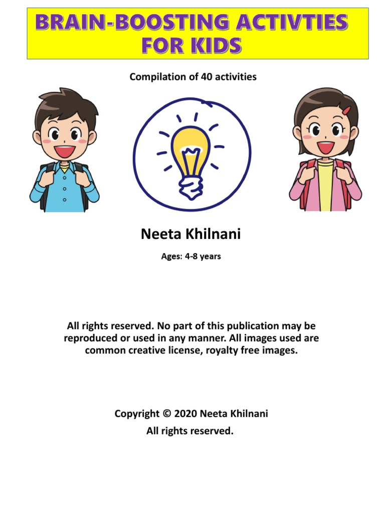 Brain Boosting Activities For Kids | PDF | Nature