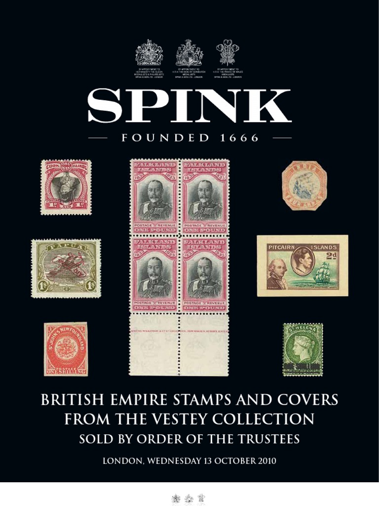 Spinks Auction Catalogue | PDF | Postage Stamp | Philately