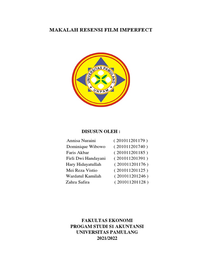 Resensi Film Imperfect | PDF