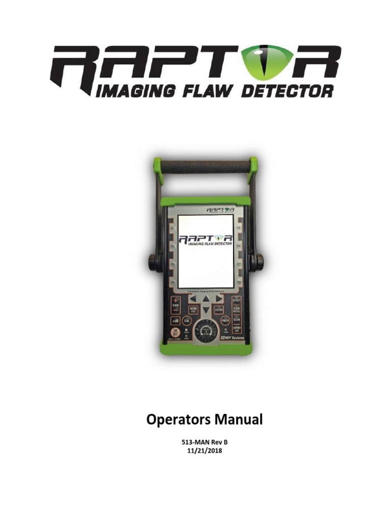 Raptor Users Manual Rev B | PDF | Pipe (Fluid Conveyance) | Shear Stress