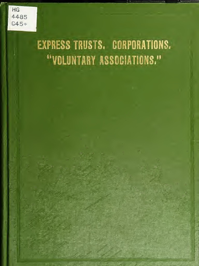 Express Trusts Under Common Law | Download Free PDF | Trust Law | Trustee