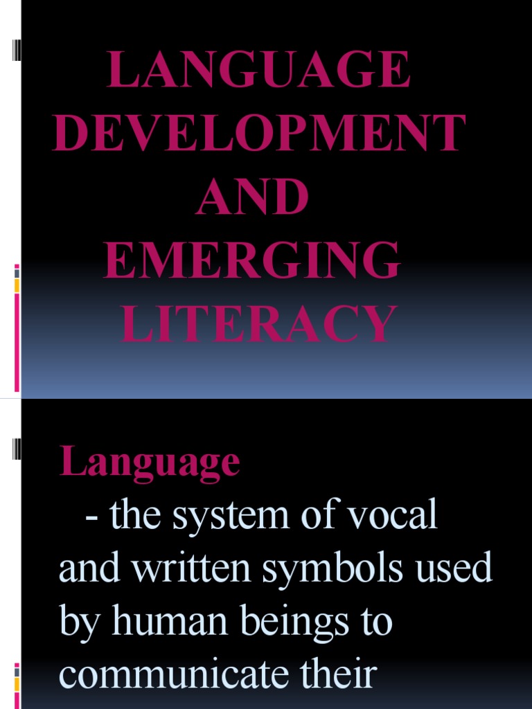 Language Development and | PDF | Language Development | Vocabulary