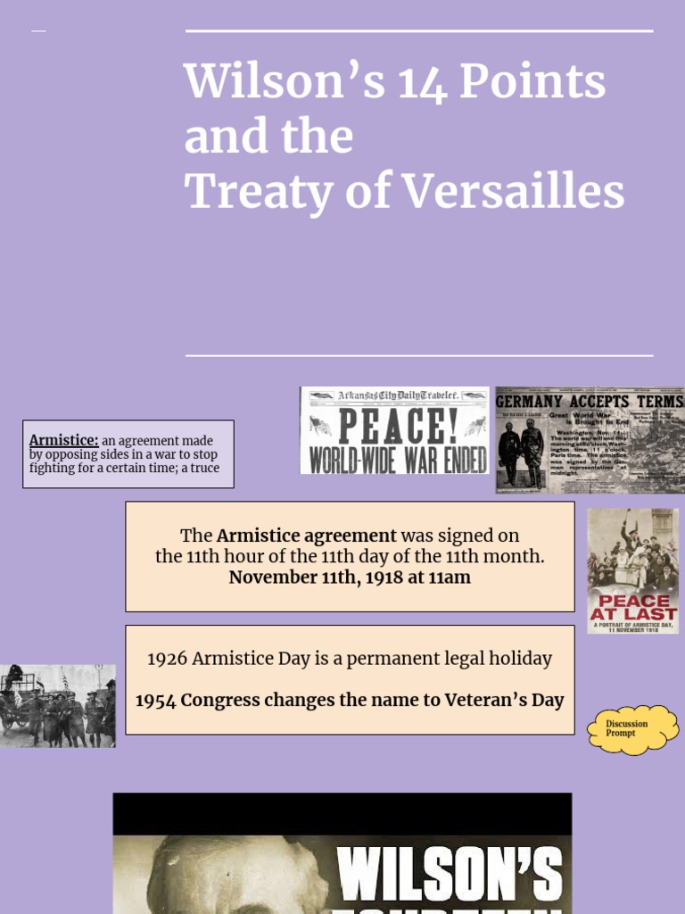 Wwi Wilsons 14 Points | PDF