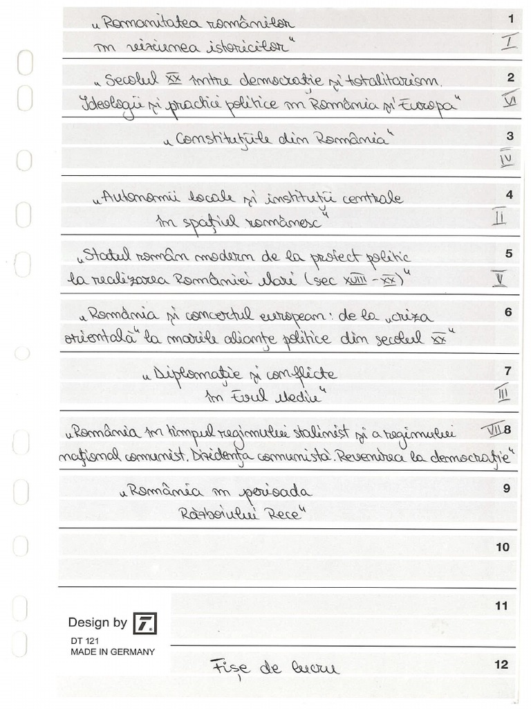 Istorie - BAC | PDF