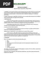 Sample CHB Installation | PDF | Masonry | Specification (Technical ...