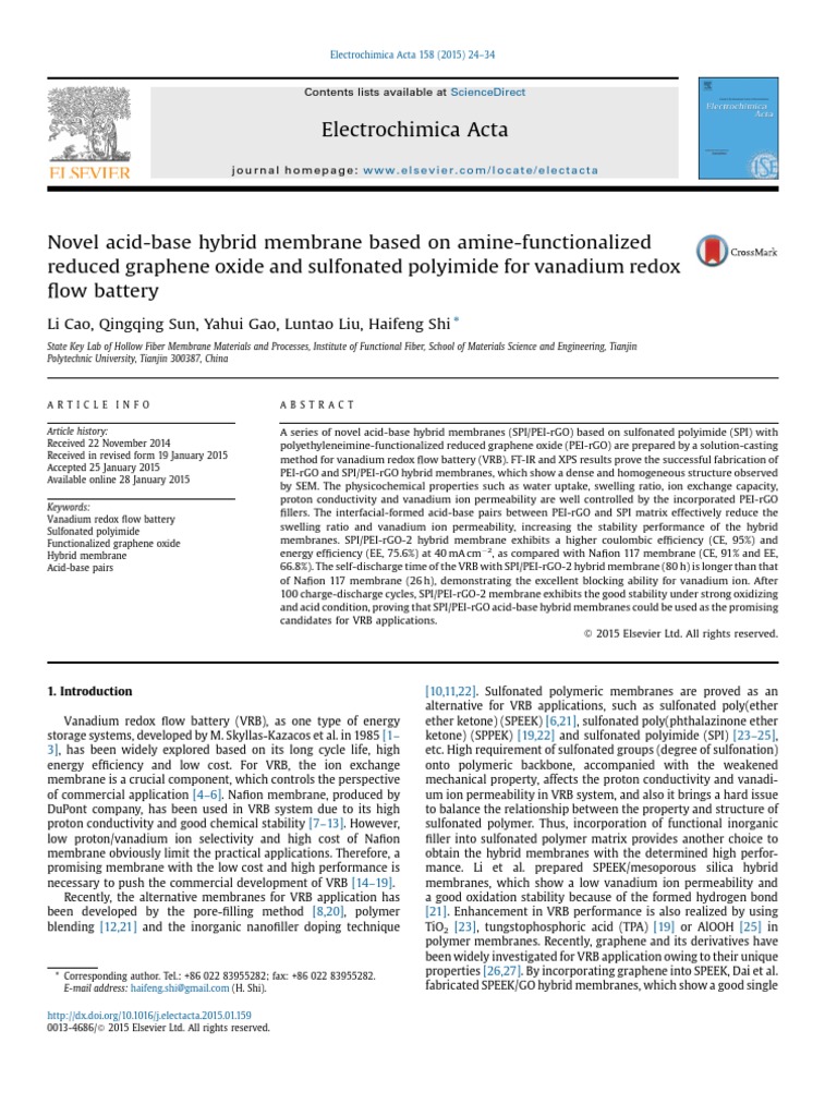 Electrochimica Acta: Li Cao, Qingqing Sun, Yahui Gao, Luntao Liu ...