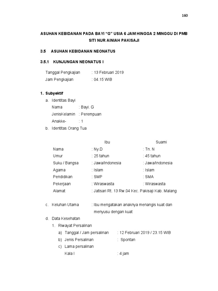 Bab Iii Neonatus | PDF